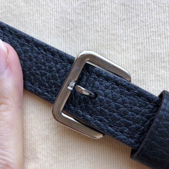 Louis Vuitton | Accessories | Authentic Louis Vuitton Black Leather ...